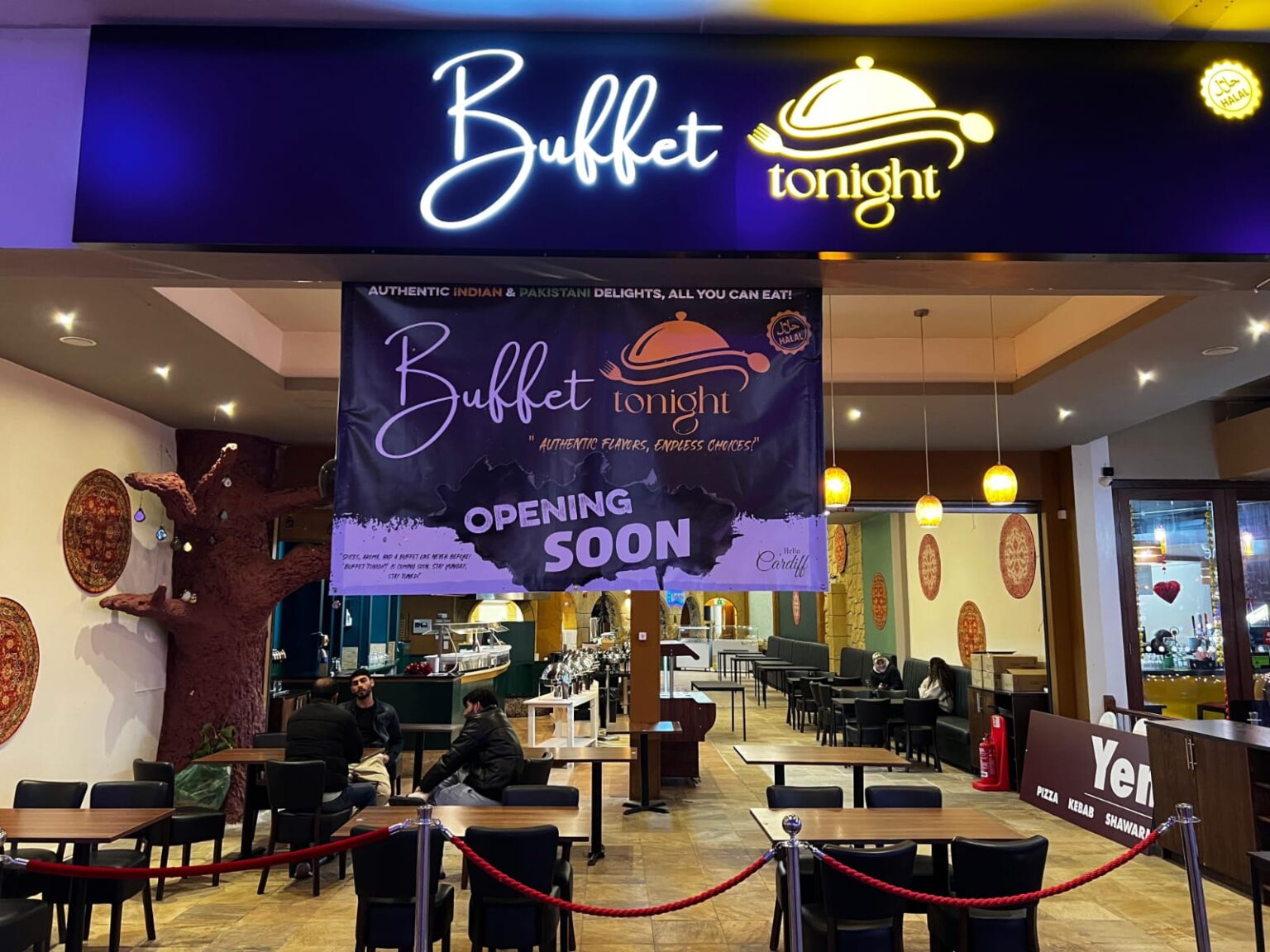 Banqueting Suite - Buffet Tonight